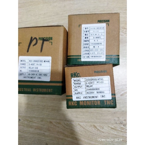 Đồng hồ nhiệt độ/ Bộ điều khiển nhiệt độ RKC REX CH102, CH402, CH702, CH902 Relay và SSR can K ...