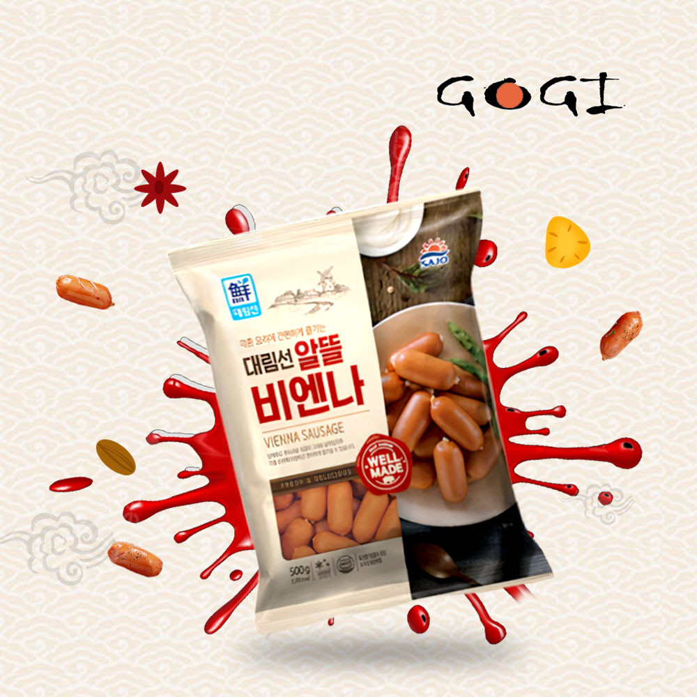 Xúc Xích Hàn Quốc Mini Vienna Daelim 1KG/500G/200G (Chỉ giao tại HCM ...