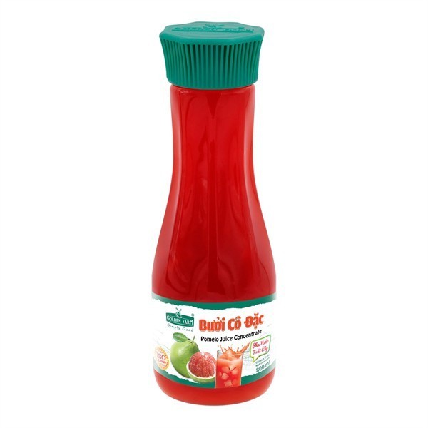 Bưởi Cô Đặc Golden Farm (Pomelo Juice Concentrate) 800 ml x 12 Chai ...
