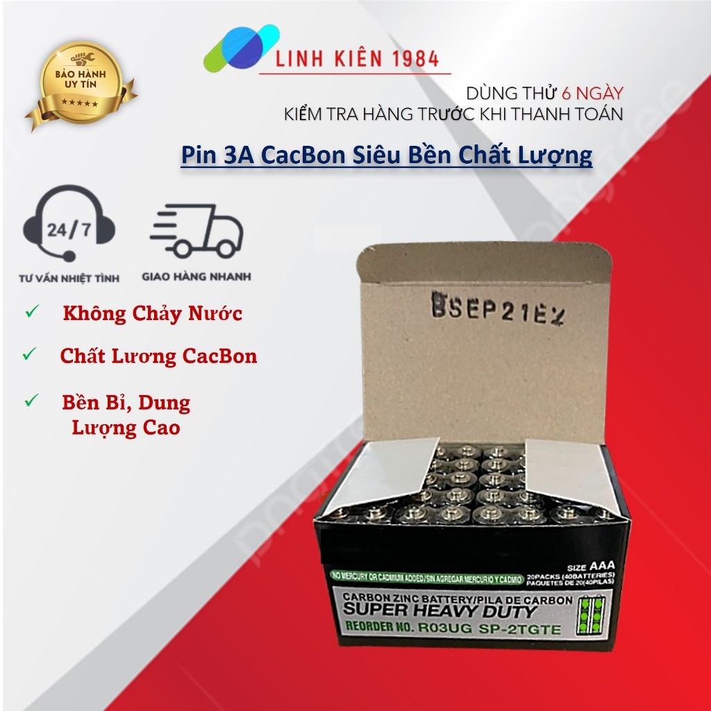 Hộp Pin AAA TOSHIBA 1.5V ( 40 Viên ) - Pin 3A , Pin Tiểu Nhỏ, Dùng Cho ...