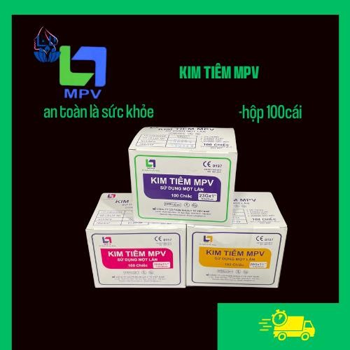 Hộp 100 cái Kim tiêm 18G 23G kim lấy thuốc pha thuốc tiêm chích lấy máu ...
