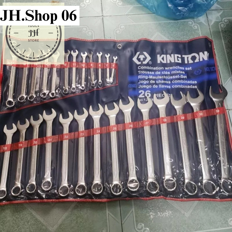 Bộ cờ lê vòng miệng 26 chi tiết hệ mét Kingtony 1226MR 6 - 32mm ...