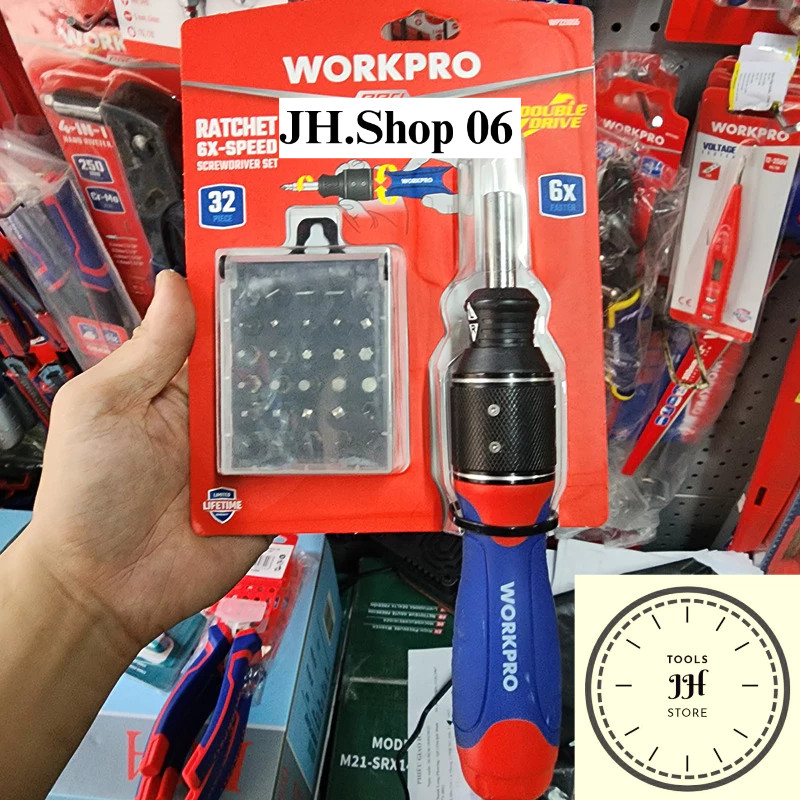 Bộ tua vít đổi đầu (1 set = 32 PCS ) Workpro - WP221055 | Shopee Việt Nam
