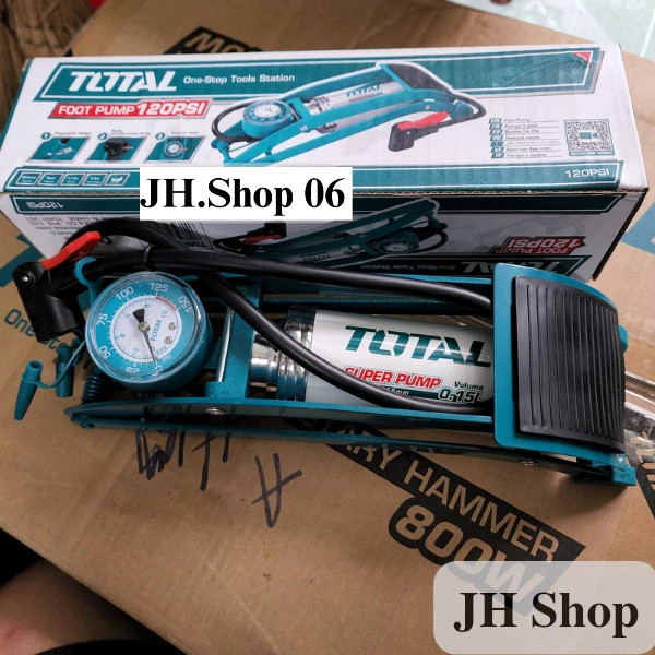 bơm hơi đạp chân total 1 xi lanh TMPP5511 kích thước 55 * 120mm ...