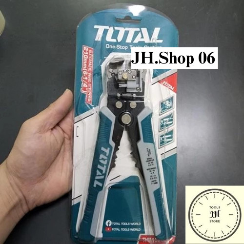 Kìm tuốt dây điện tự động và bấm cos đa năng Total THT15246 | Shopee ...