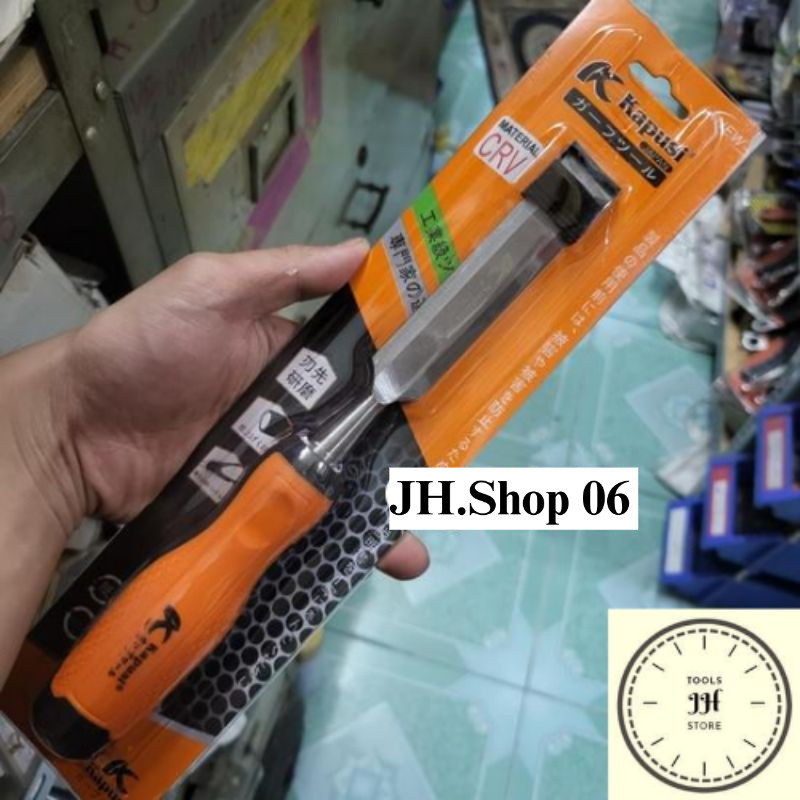 đục gỗ cầm tay điêu khắc kapusi japan đầu bằng (10mm 12mm 14mm 16mm 19mm 22mm 25mm) | Shopee ...