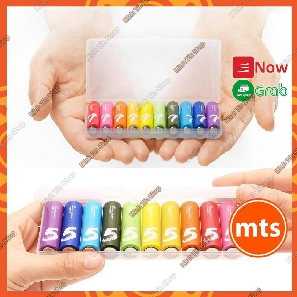 Pin 𝗫𝗶𝗮𝗼𝗺𝗶 ZMI Rainbow 5 AA và 7 AAA vỉ 10 viên Pin AA/AAA Alkaline dung lượng cao - Minh Tín ...