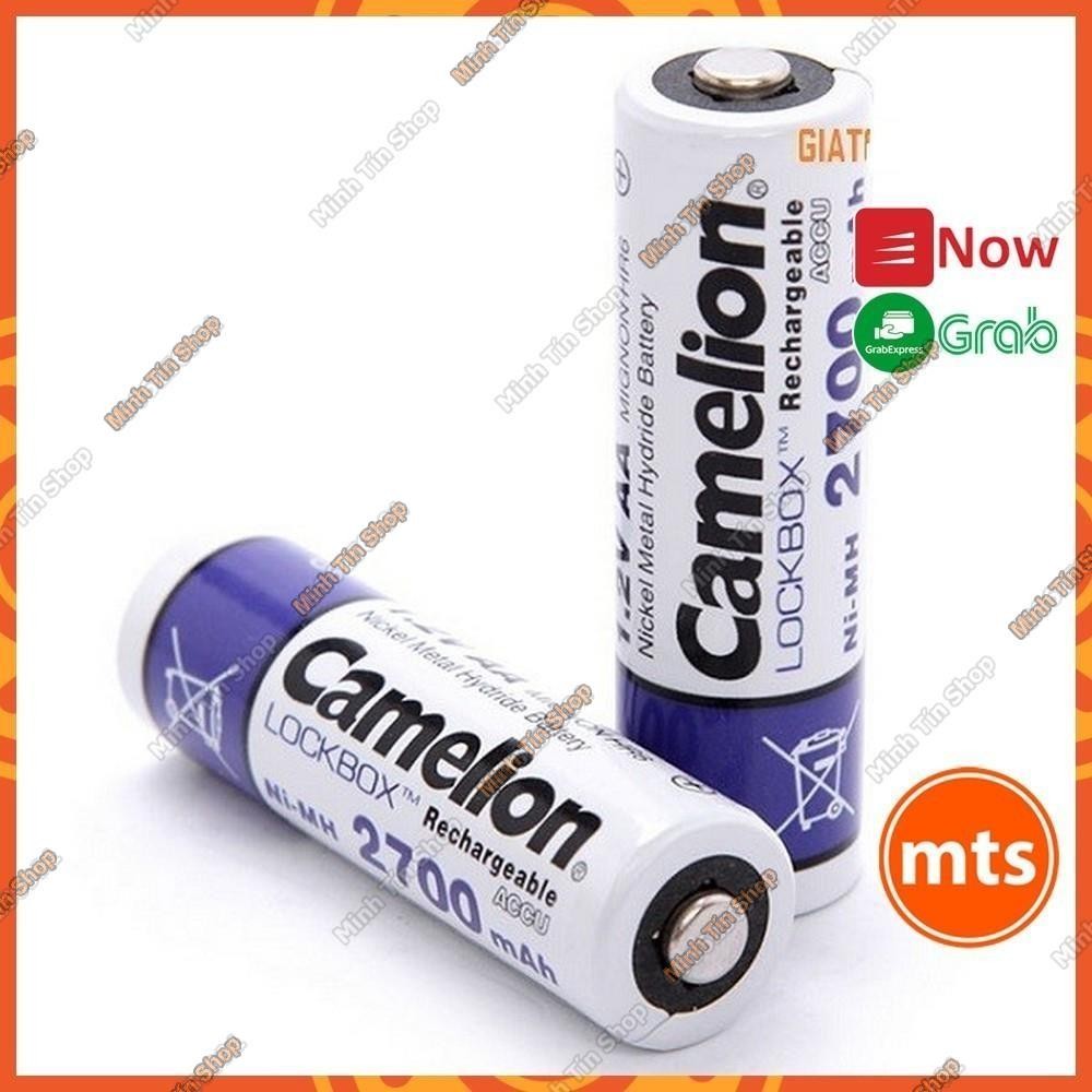 Pin sạc AA 2A Camelion NH-AA2700LBP2 2700 mAh NI-MH 1.2V 1 vỉ 2 viên chính hãng - Minh Tín Shop ...