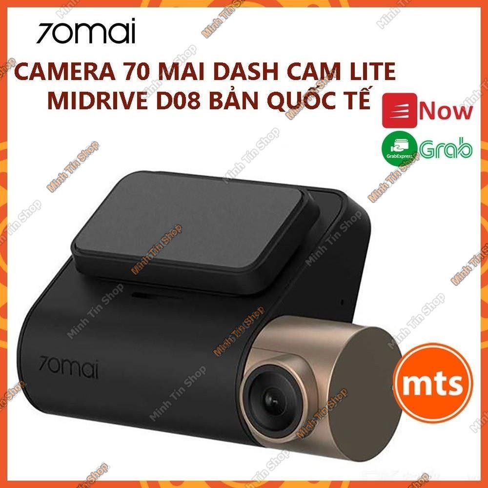 Camera hành trình ô tô 70MAI Dash Cam LITE D08 full HD kết nối app màn hình 2 inch bản quốc tế ...