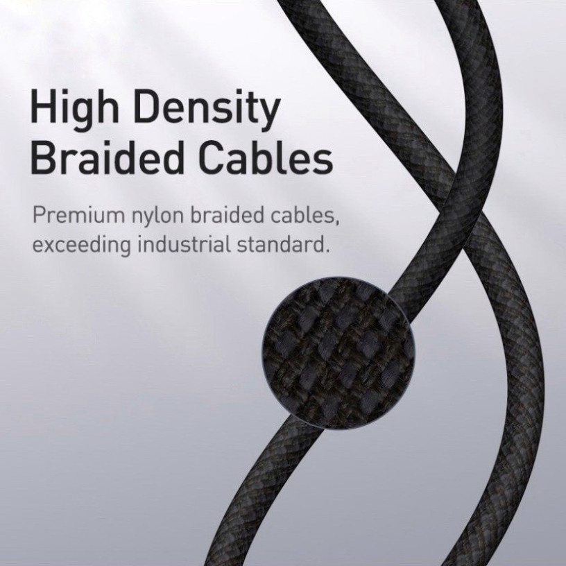 Hoco Chính Hãng - Cáp sạc nhanh Hoco X89 Đen dây dù chống rối đồng bộ ...