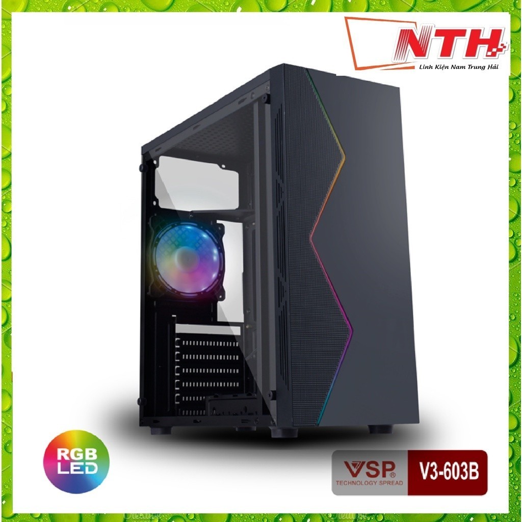 Vỏ Case Máy Tính VSP V3-603B Đen | Shopee Việt Nam