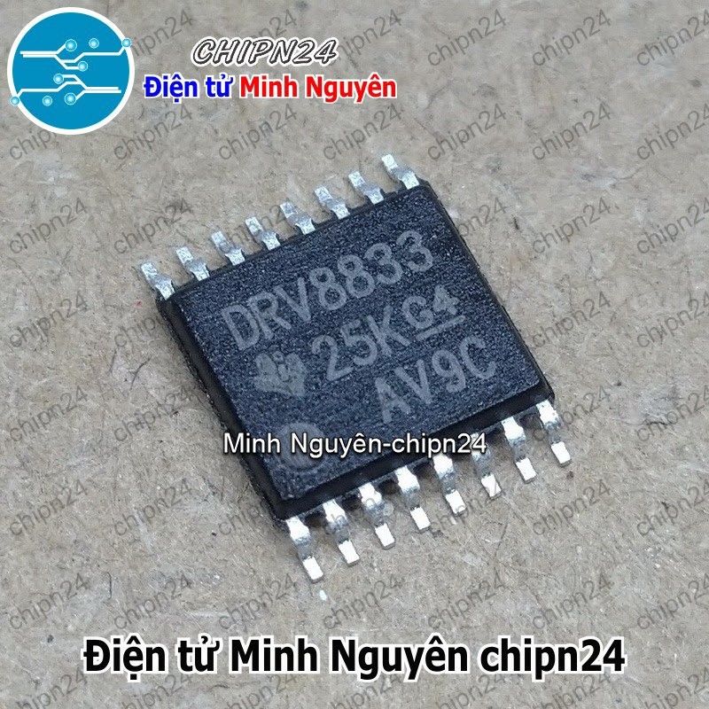 [1 con] (SOP) IC Dán DRV8833 TSSOP-16 Hàng Tốt (SMD) (DRV8833PWPR) | Shopee Việt Nam