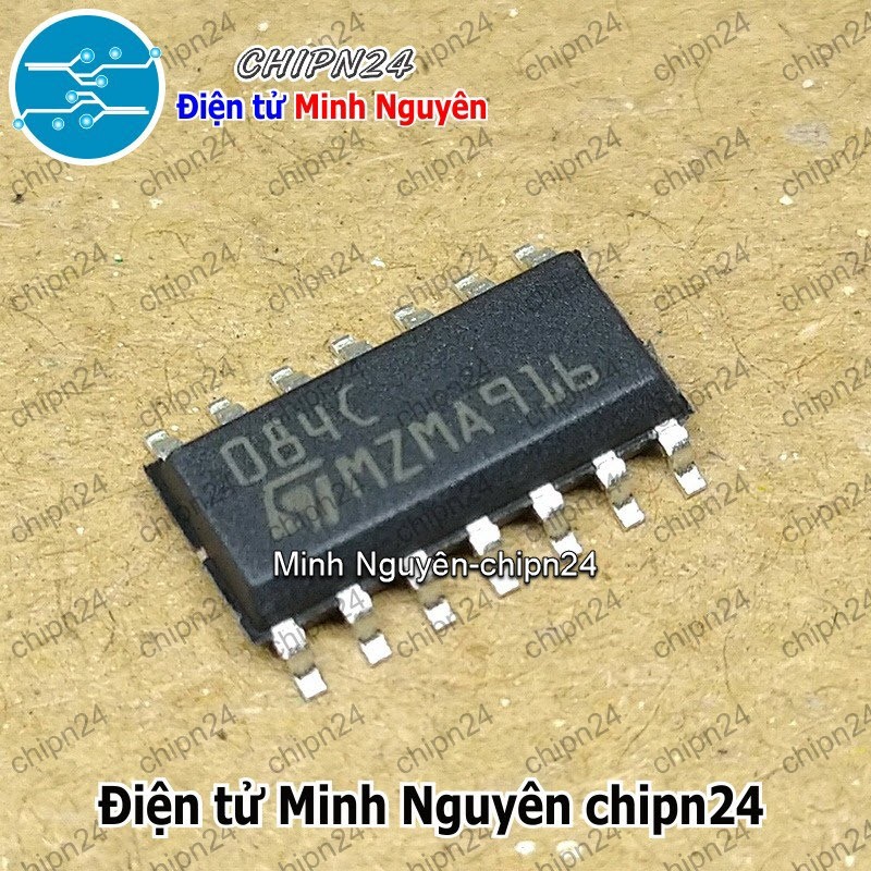 [1 con] (SOP) IC Dán TL084 SOP-14 Hàng Tốt ST (SMD) (TL084 TL084CDT 084C 084) | Shopee Việt Nam