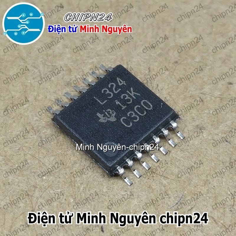 [2 con] (SOP) IC Dán L324 TSSOP-14 Hàng Tốt (SMD) (LM324PWR LM324PW LM324) | Shopee Việt Nam