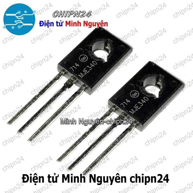 [4 con] (KT1) Transistor MJE340 TO-126 NPN 500mA 300V (MJE 340 ...