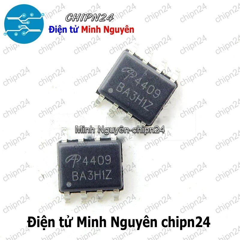 [2 con] (SOP) Mosfet Dán AO4409 SOP-8 15A 30V Kênh P (SMD) | Shopee Việt Nam