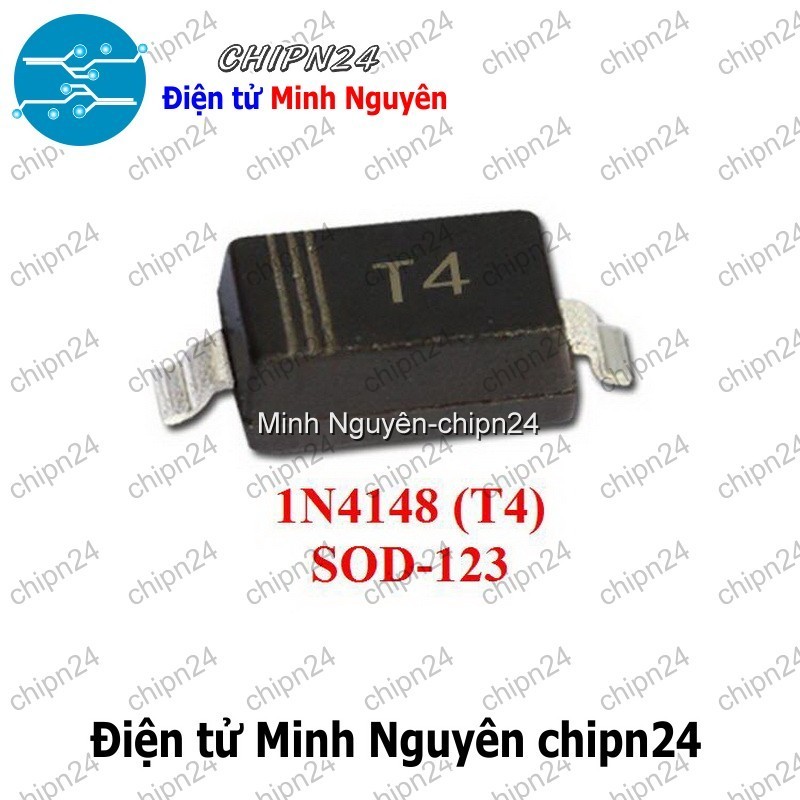 [25 con] Diode Dán 1N4148 [T4] SOD-123 (SMD) (4148) | Shopee Việt Nam