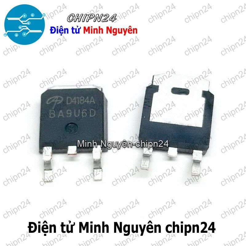 [2 CON] (SOP) MOSFET Dán AOD4184 TO-252 50A 40V Kênh N (SMD Dán) (D4184 ...