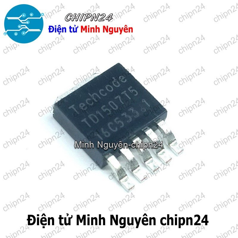 (SOP) IC Dán TD1507 TO-252-5 (SMD) (3A 45V 150KHz PWM IC Dán nguồn TD1507T5 1507) | Shopee Việt Nam