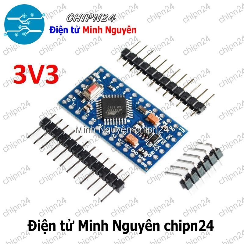 [1 mạch] (E106) Arduino Pro Mini V2 3.3V 8Mhz ATMega328P | Shopee Việt Nam