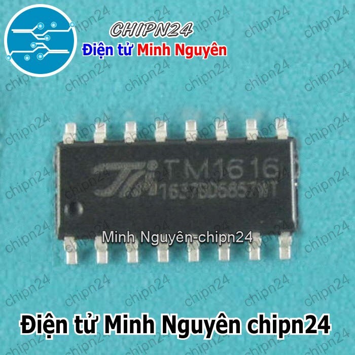 [1 CON] (SOP) IC Dán TM1616 SOP-16 (SMD) (1616) | Shopee Việt Nam