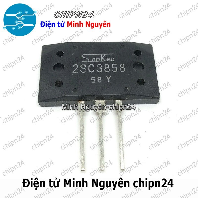 [1 con] (KT1) Transistor C3858 MT-200 NPN 17A 200V (Sò Sanken) (2SC3858 ...