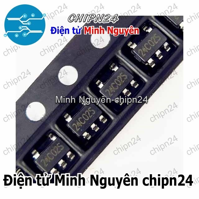 [3 con] (SOP) IC Dán 24C02 SOT23-5 (SMD) (AT24C02 24C02S) | Shopee Việt Nam