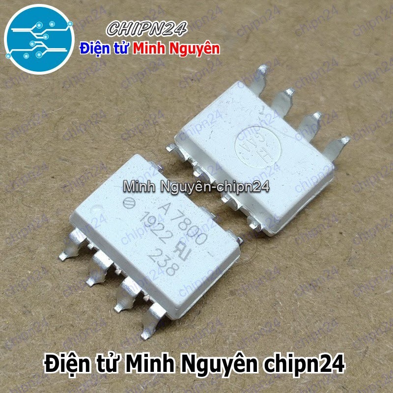 (SOP) Opto Dán A7800 SOP-8 Trắng (SMD) (HCPL-7800 HCPL-7800 HP7800 7800 ...