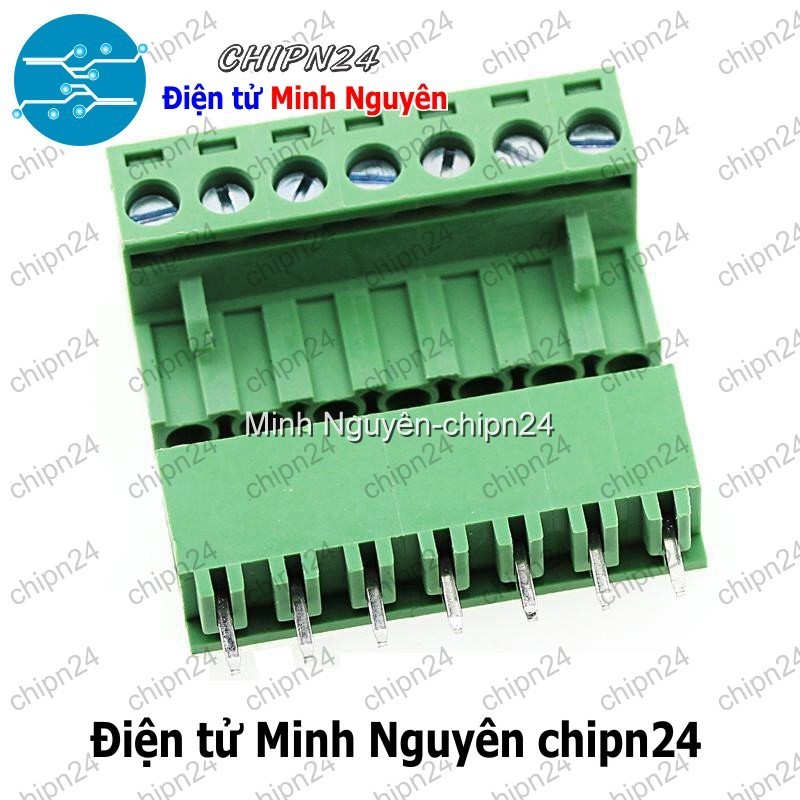 [1 Bộ] (F214) Domino 2EDG5.08 Thẳng 7P (Terminal, Cầu đấu dây cọc nguồn 5.08 5.08mm) | Shopee ...