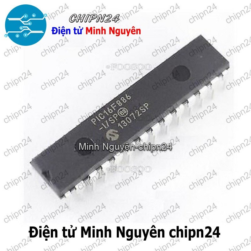 (DIP) IC PIC16F886-I/SP DIP-28 (PIC 16F886) | Shopee Việt Nam