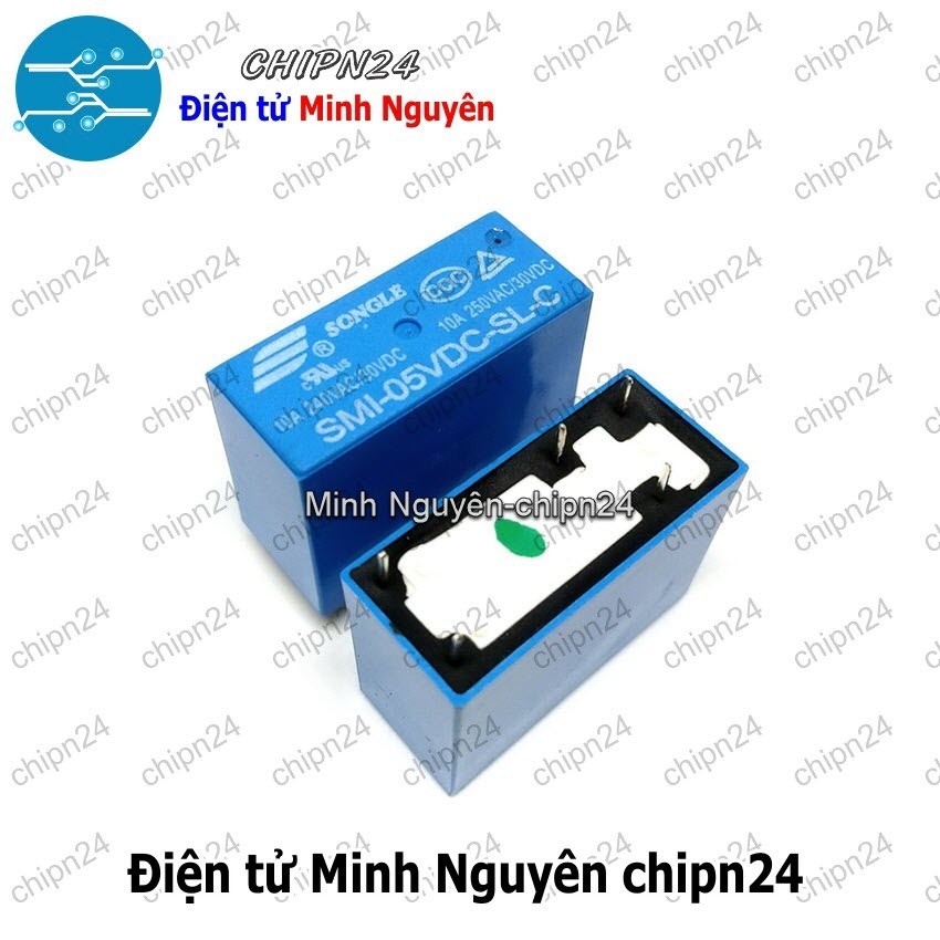 [1 CON] (F84.P) RELAY SMI-05VDC-SL-C 5 CHÂN 5V 10A | Shopee Việt Nam
