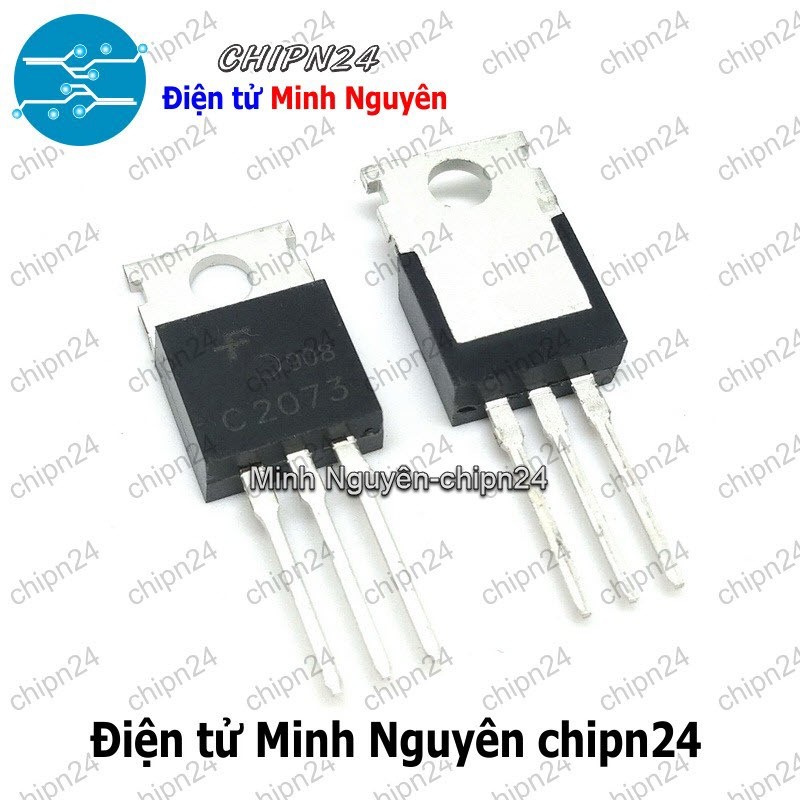 [2 con] (KT1) Transistor C2073 TO-220 NPN 1.5A 150V (KSC2073 2SC2073 ...