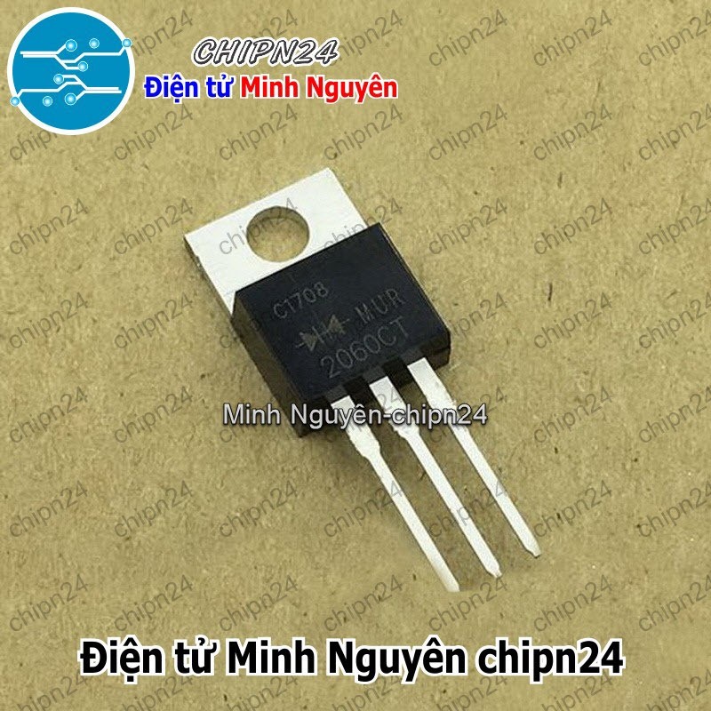 [1 CON] (DIP) Diode MUR2060CT 20A 600V TO-220 (MUR2060 MUR 2060) [Diode ...