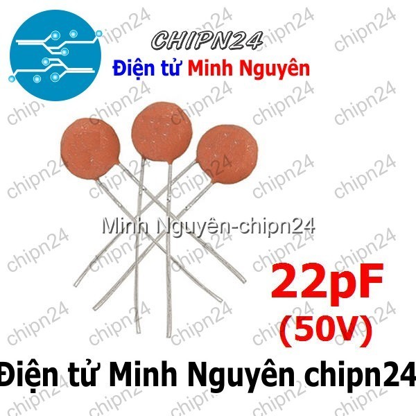 [25 con] (K242) Tụ gốm 22pF 50V (22p) | Shopee Việt Nam