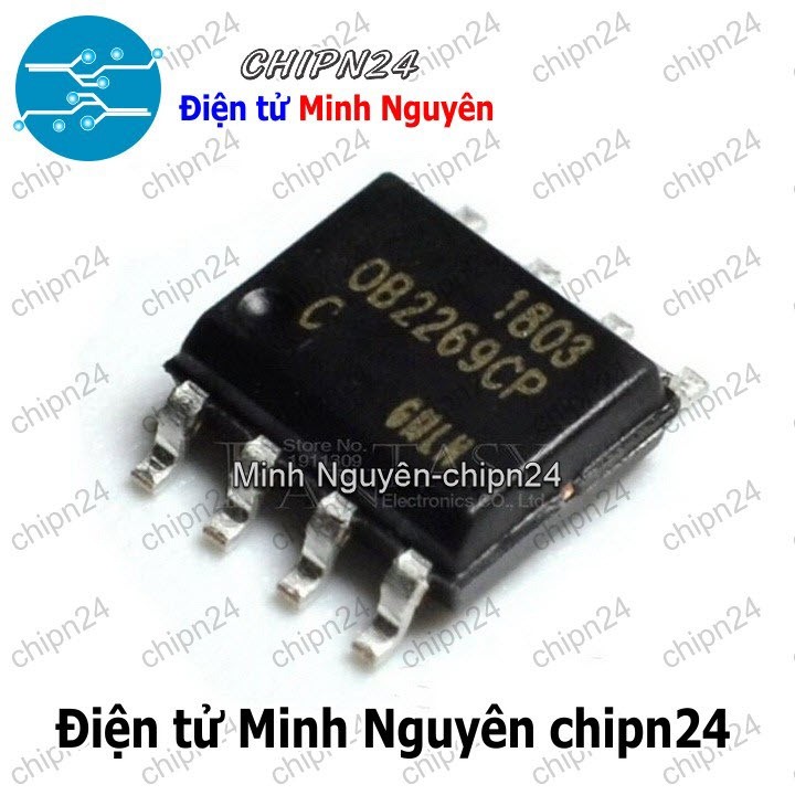 [3 con] (SOP) IC Dán OB2269 SOP-8 (SMD) (OB2269CP) (IC dao động Nguồn xung) | Shopee Việt Nam