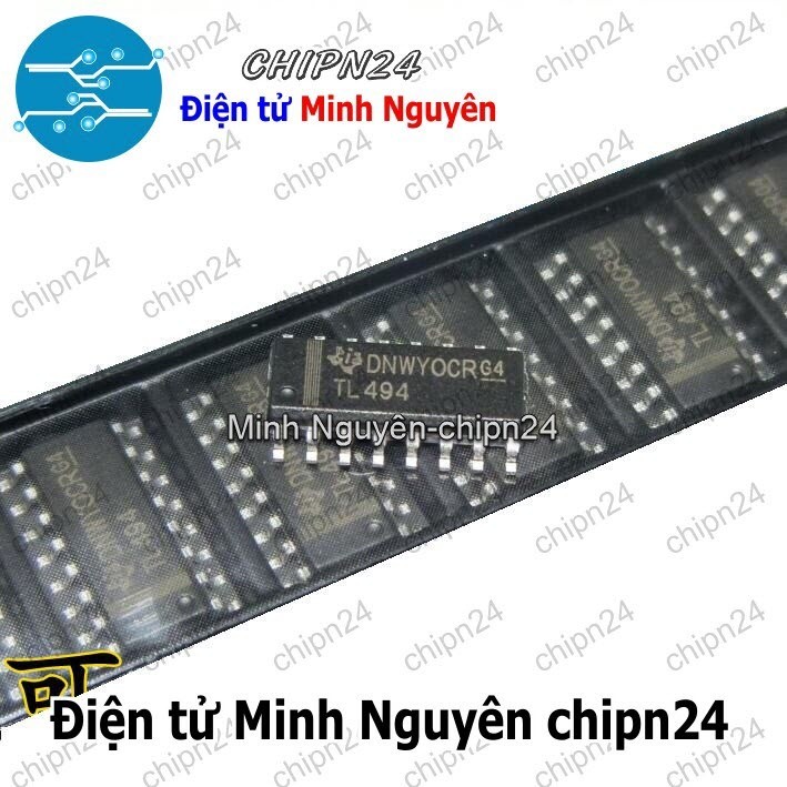 [3 con] (SOP) IC Dán TL494 SOP-16 (SMD) (TL494C TL494CDR) (IC tạo dao động) | Shopee Việt Nam