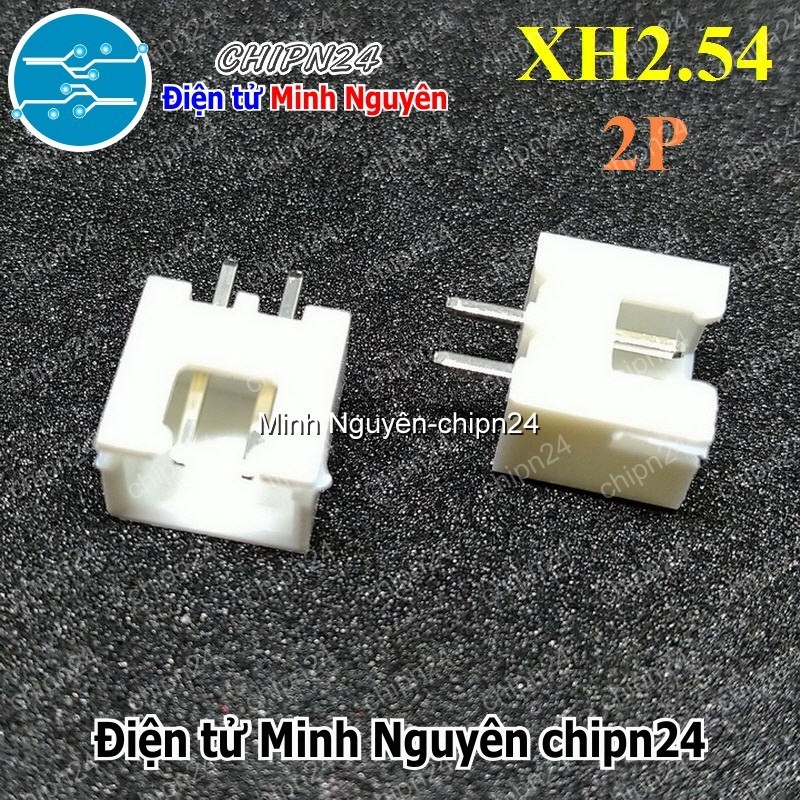 [10 cái] (F297) Header 2P XH2.54-2P Đực Thẳng | Shopee Việt Nam
