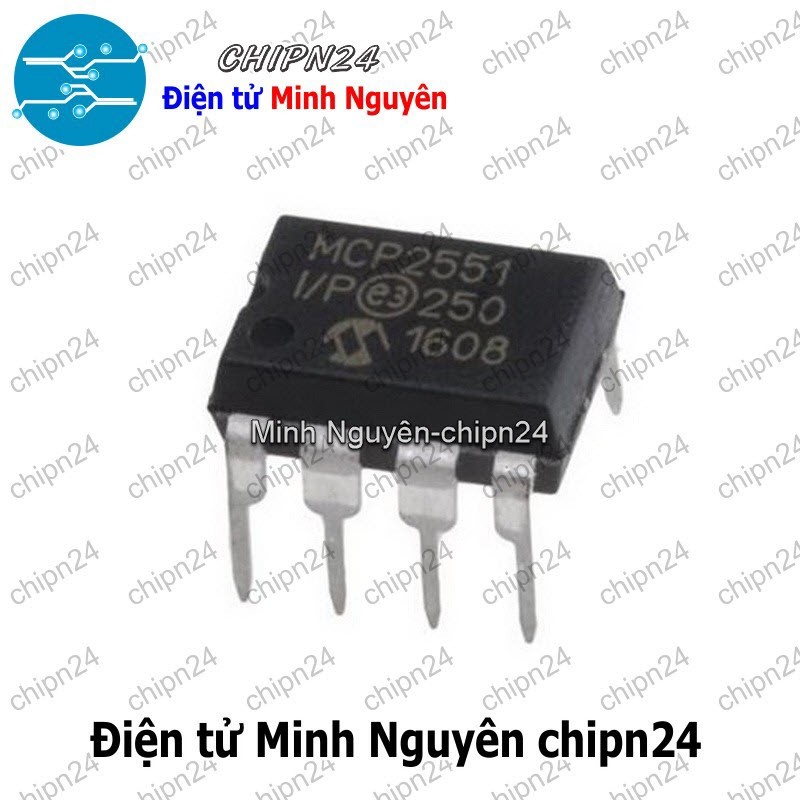 [1 con] (DT) IC MCP2551 DIP-8 Hàng Tốt (MCP2551-I/P 2551) | Shopee Việt Nam