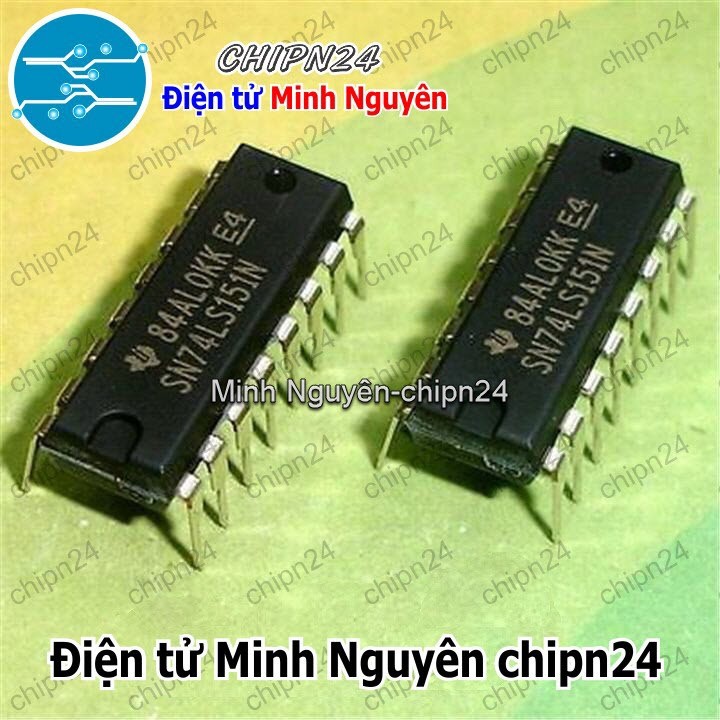 [2 con] (DIP) IC 74151 74LS151 DIP-16 (IC 8 đầu vào MUX) | Shopee Việt Nam