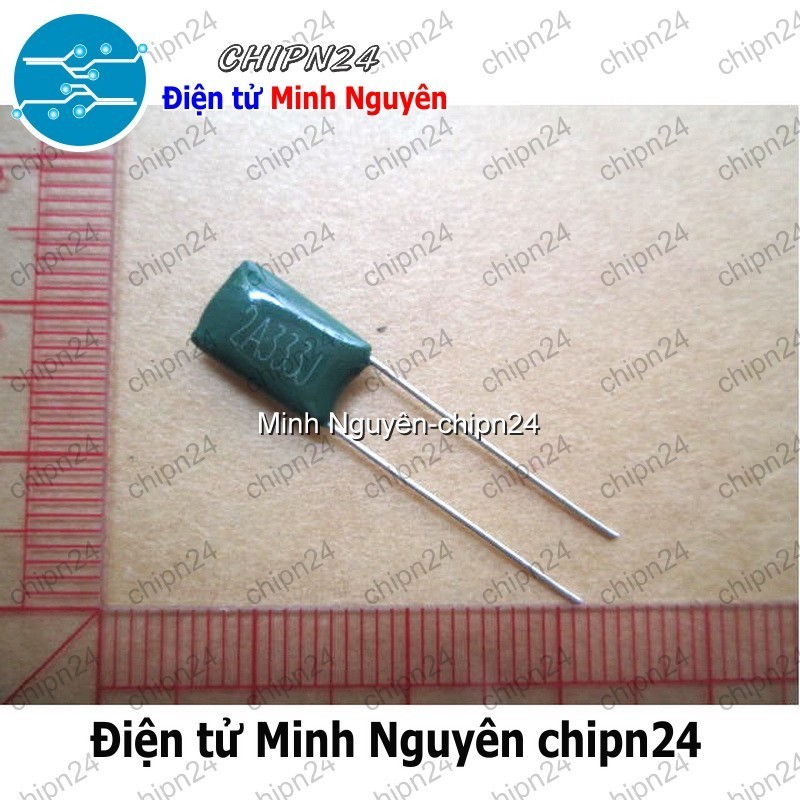 [10 con] (K265) Tụ mica 333J 100V (333 2A333J 33nF) | Shopee Việt Nam