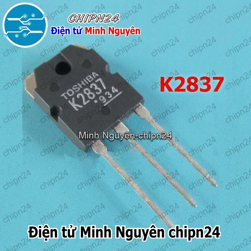 [1 con] (KT2) Mosfet K2837 TO-3P 20A 500V Kênh N (2SK2837 2837) | Shopee Việt Nam