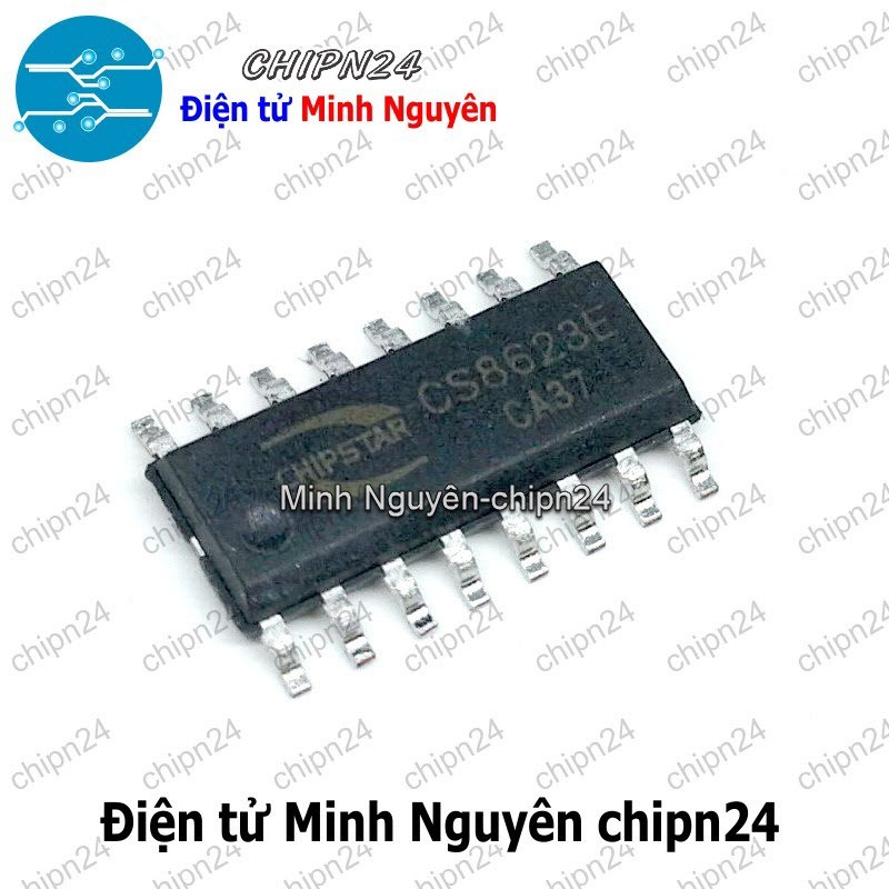 [1 CON] (SOP) IC Dán CS8623 SOP-16 (SMD) (25W Class D CS8623E 8623E 8623) | Shopee Việt Nam