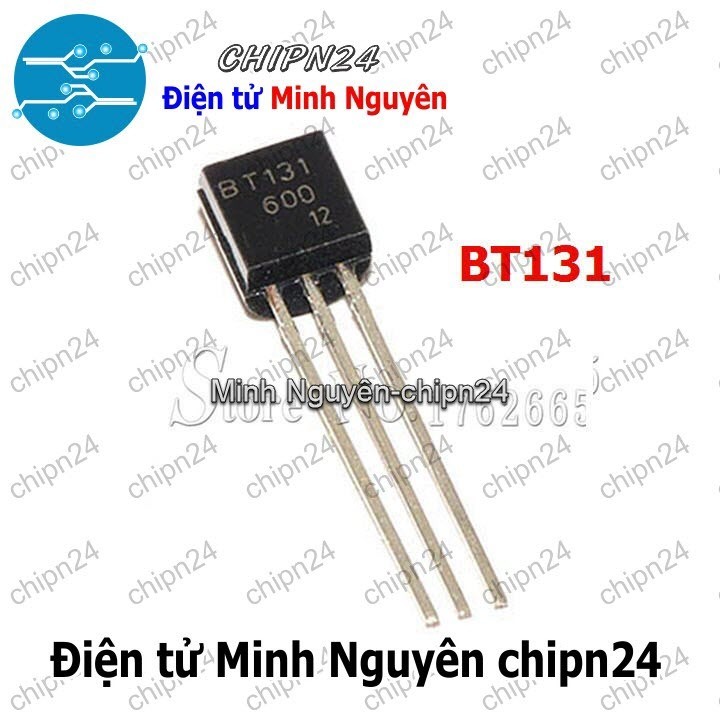 [5 CON] (KT1) Triac SCR BT131-600 TO-92 1A 600V (BT131) | Shopee Việt Nam