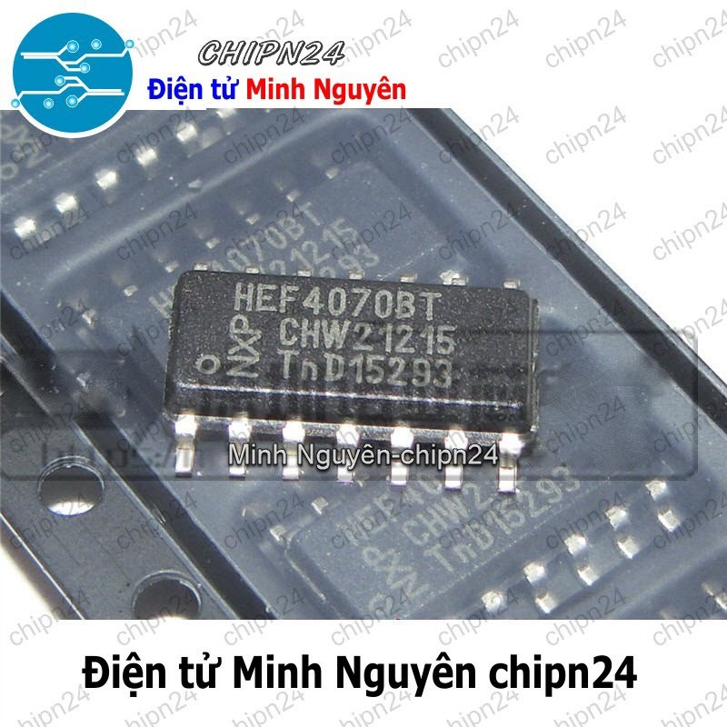 [2 con] (SOP) IC Dán CD4070 SOP-14 (SMD) (HEF4070 4070) | Shopee Việt Nam