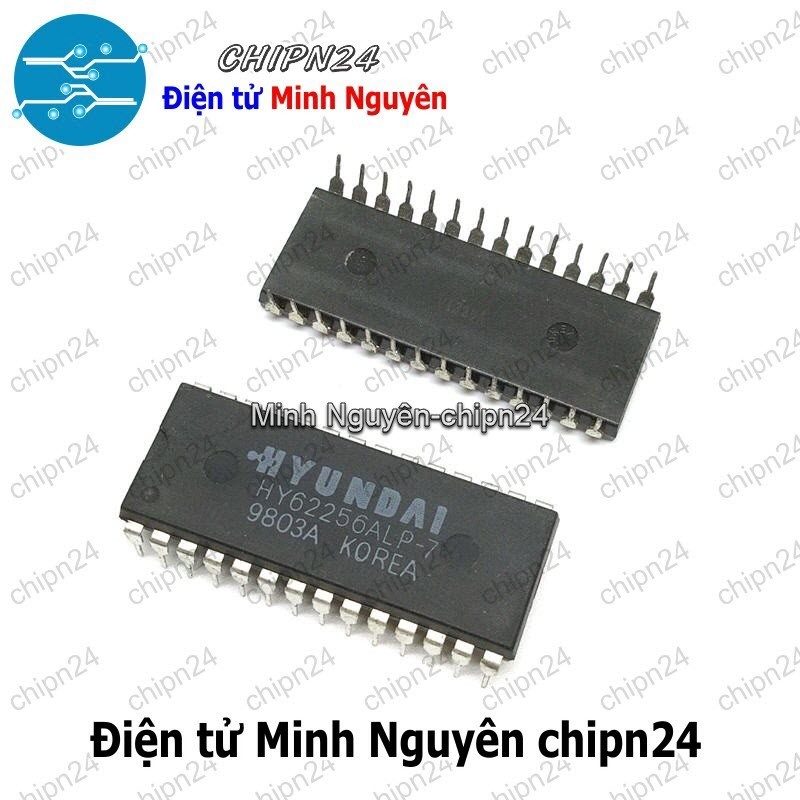 [1 con] (DIP) IC HY62256 DIP-28 (HY62256ALP-10 62256 RAM 256K) (IC Nhớ ...