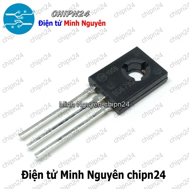 [2 CON] (KT1) Transistor BD679 TO-126 NPN 4A 80V (Darlington) (D679 679 ...