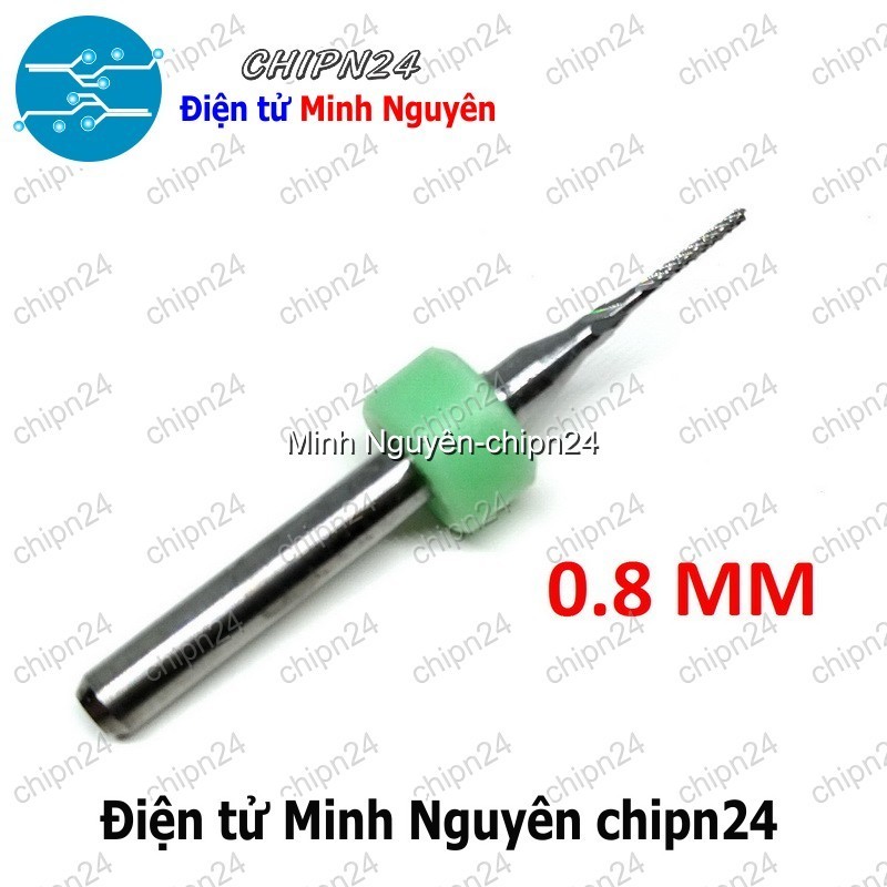 [1 cây] Mũi phay mạch in CNC 0.8mm (Mạch điện tử, PCB) | Shopee Việt Nam