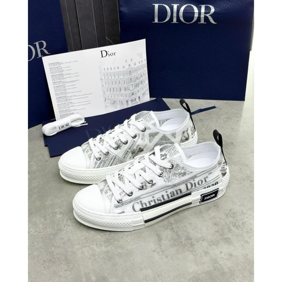 Giày Thể Thao Nam Nữ Dio X Kaws B23 Low Top Trắng Đen. Giày Thể Thao Báo trắng dio chữ mẫu mới ...