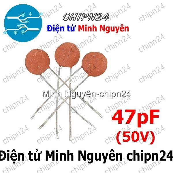 [25 CON] (KG2) Tụ gốm 47pF 50V (47p) | Shopee Việt Nam