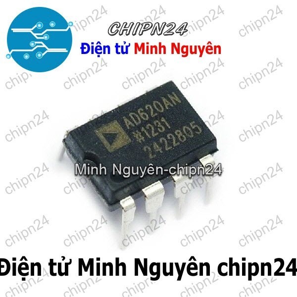(DIP) IC AD620 DIP-8 Hàng Tốt (AD620AN 620) | Shopee Việt Nam